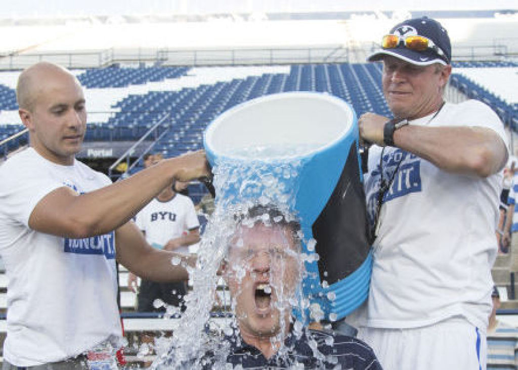 LLOYD: Accepting the BYU football Ice Bucket Challenge | News, Sports ...